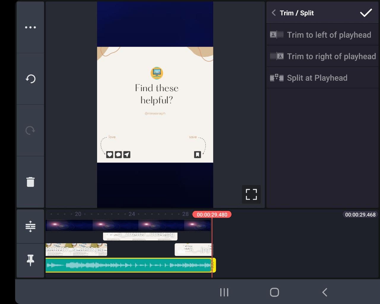 Risna Info | Volume Envelope: Pengaturan Audio Kinemaster